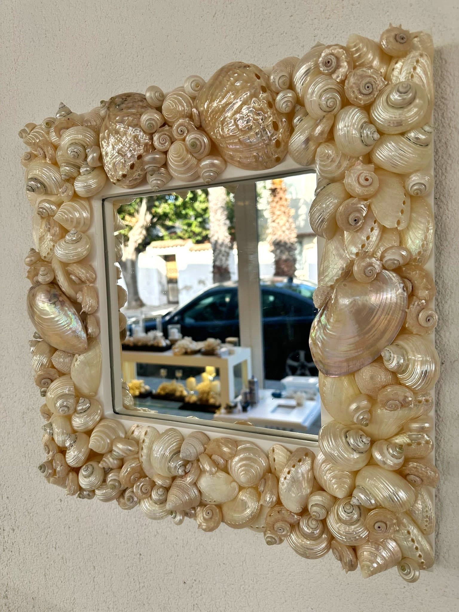 Seashell Wall Mirror - Etsy
