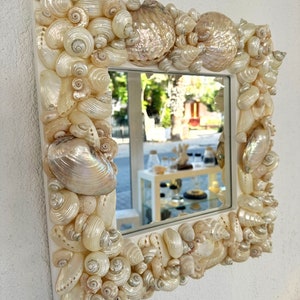 Seashell Wall Mirror - Etsy