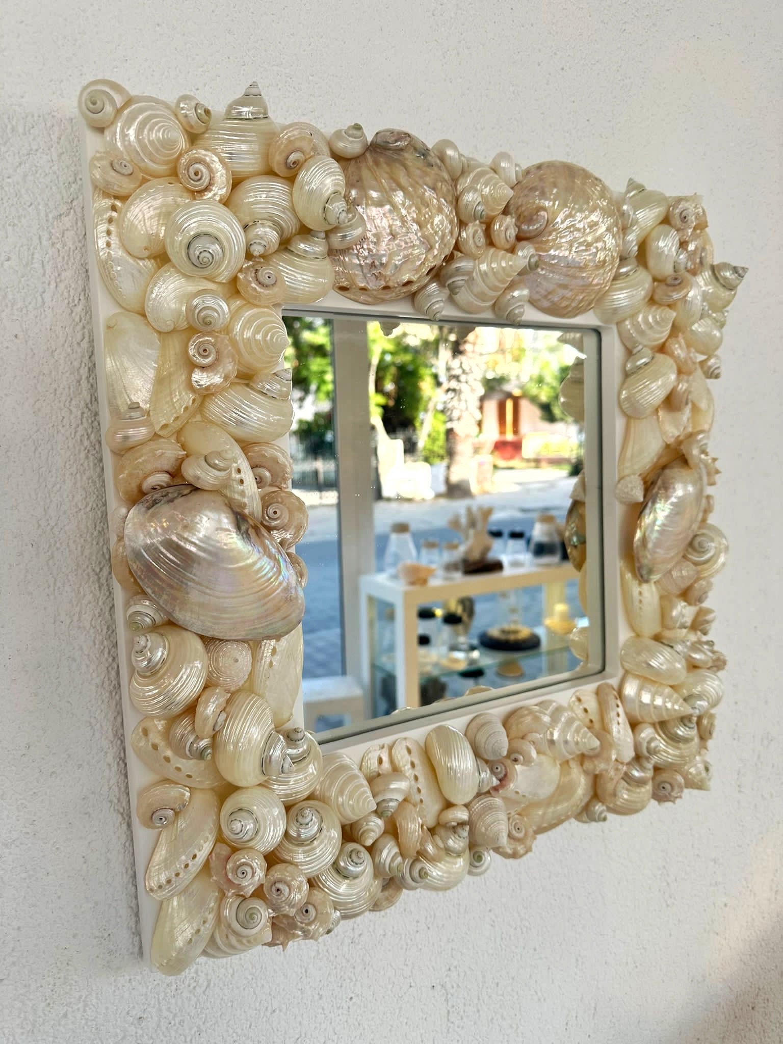 Seashell Wall Mirror - Etsy
