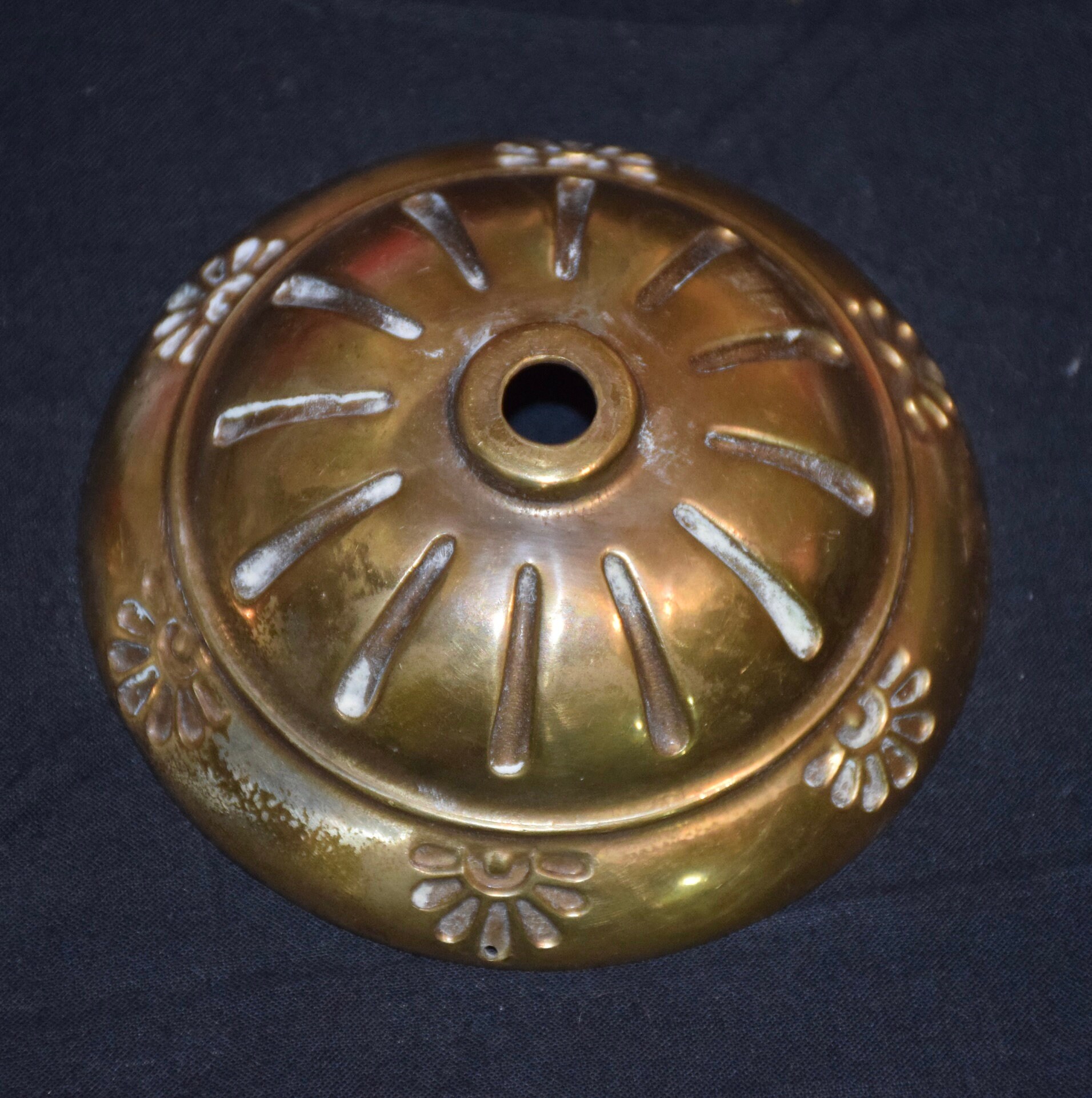 2 Antique French Copper Bobeche for Chandelier or Sconces - Etsy