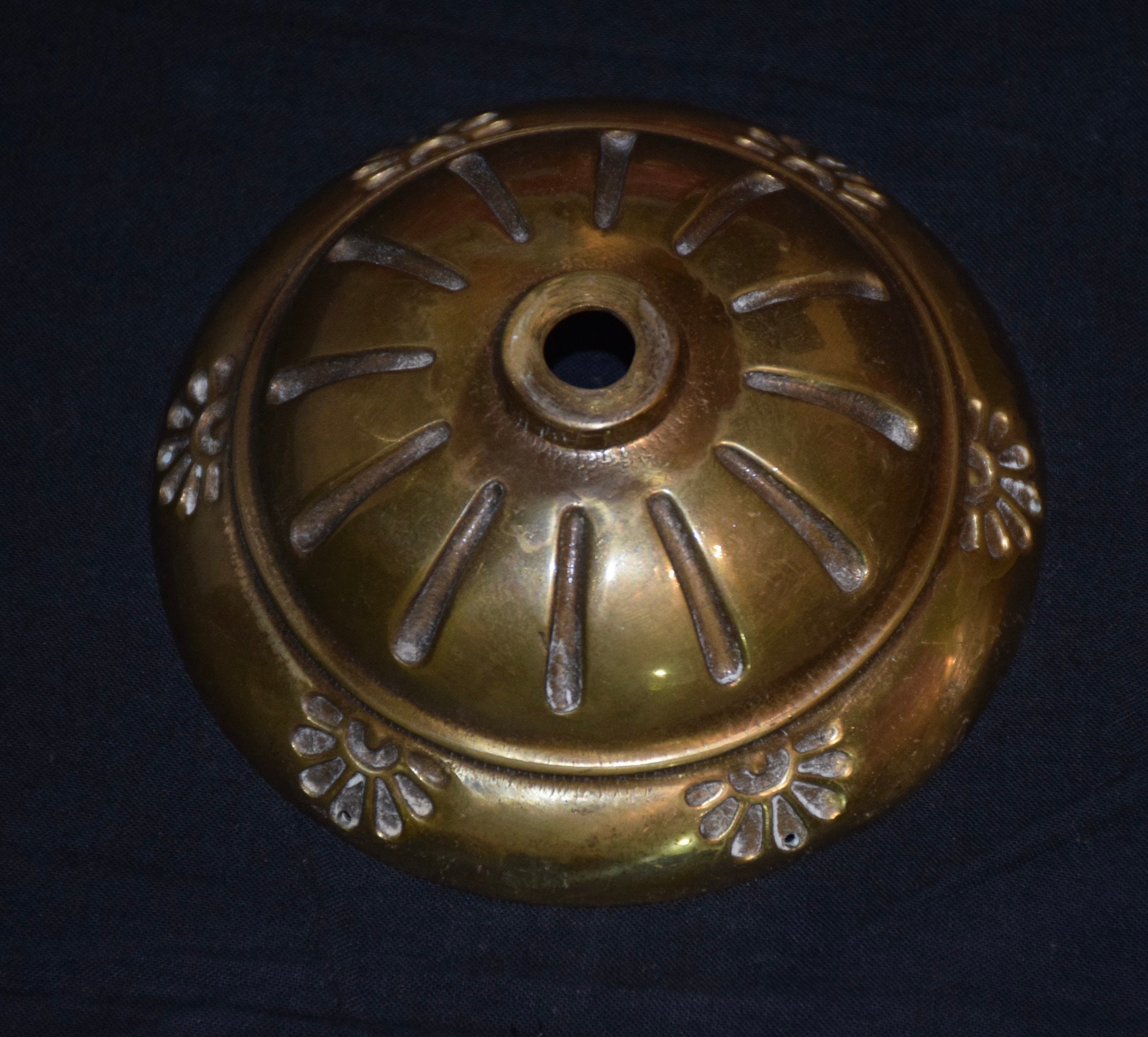 2 Antique French Copper Bobeche for Chandelier or Sconces - Etsy