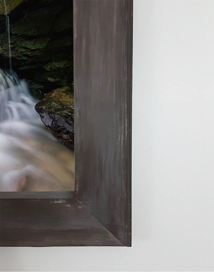 60” Flat Screen Television Floating Frame. Wood TV Frame. Painted ...