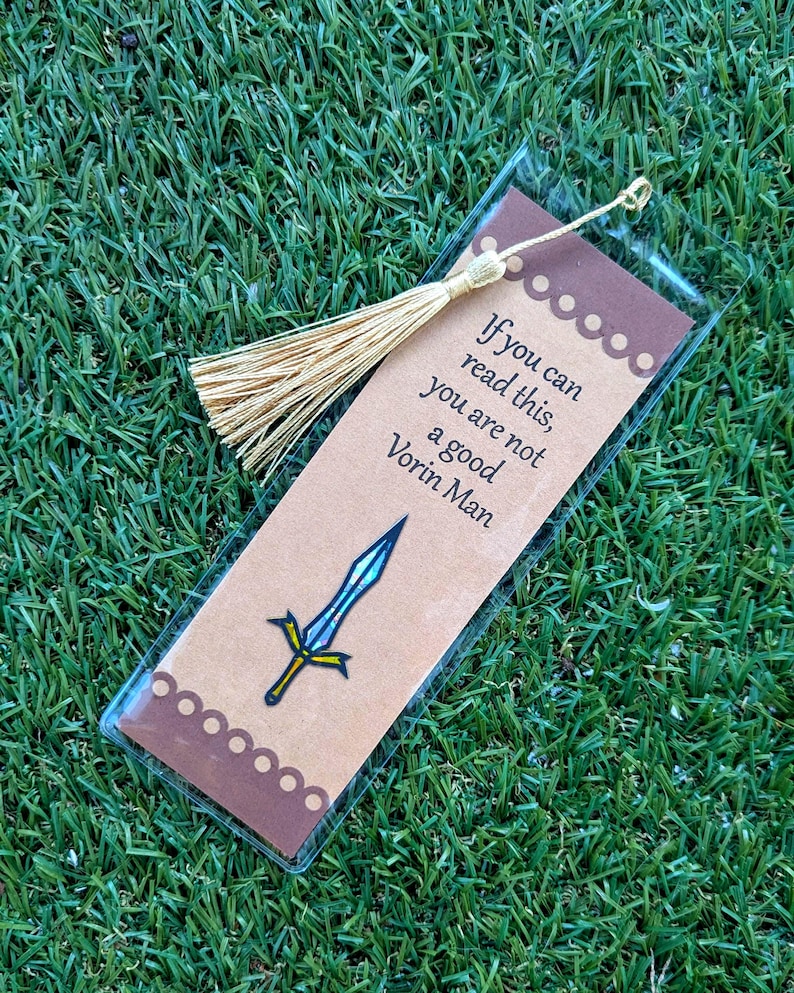 Stormlight Bookmark: Good Vorin Man - Etsy