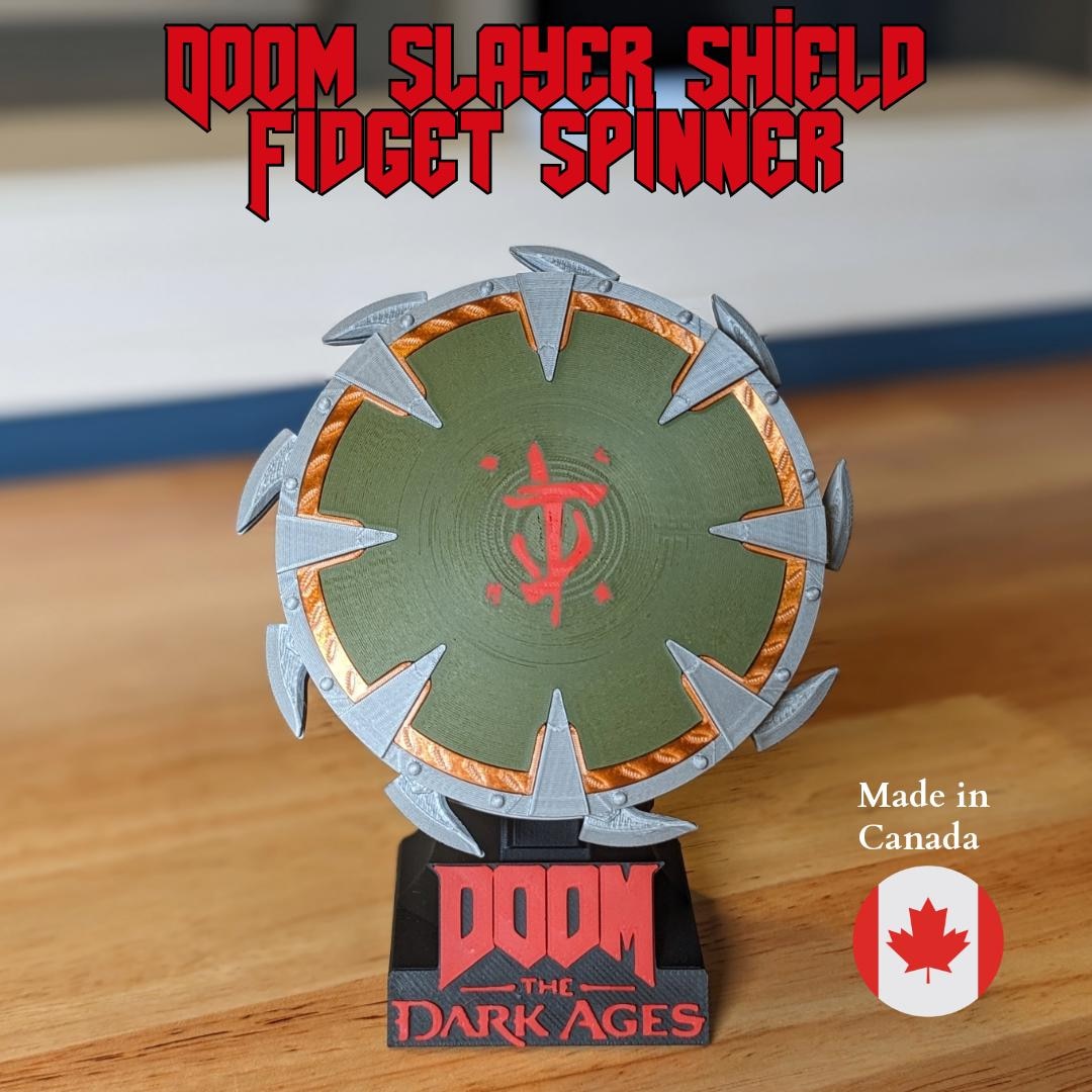 Doom Slayer Shield - Inspired by Doom the Dark Ages - Etsy