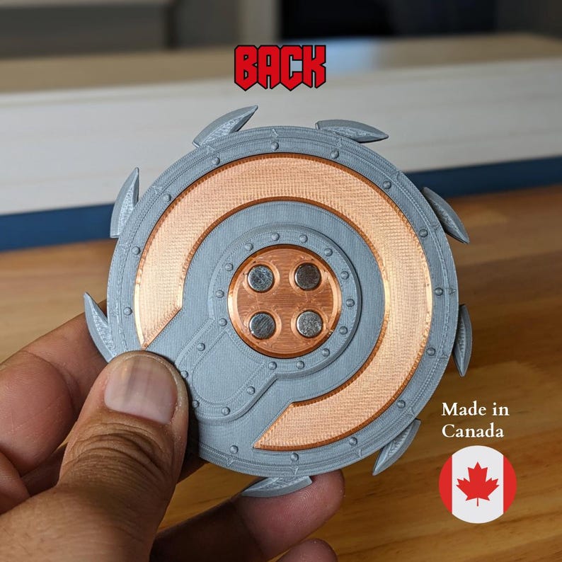 Doom Slayer Shield - Inspired by Doom the Dark Ages - Etsy