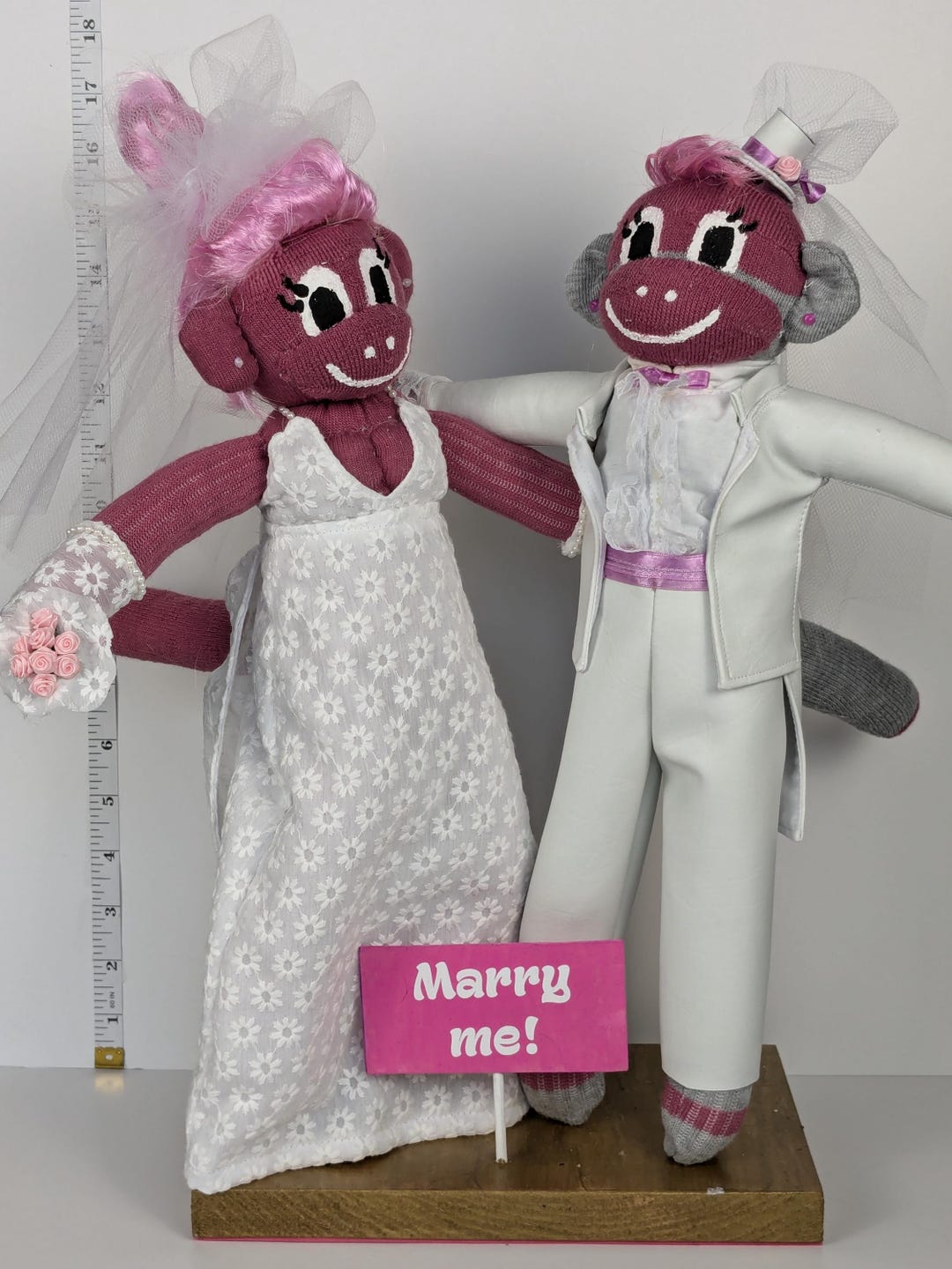 Marry Me Lgbtq Sock Monkey - Etsy