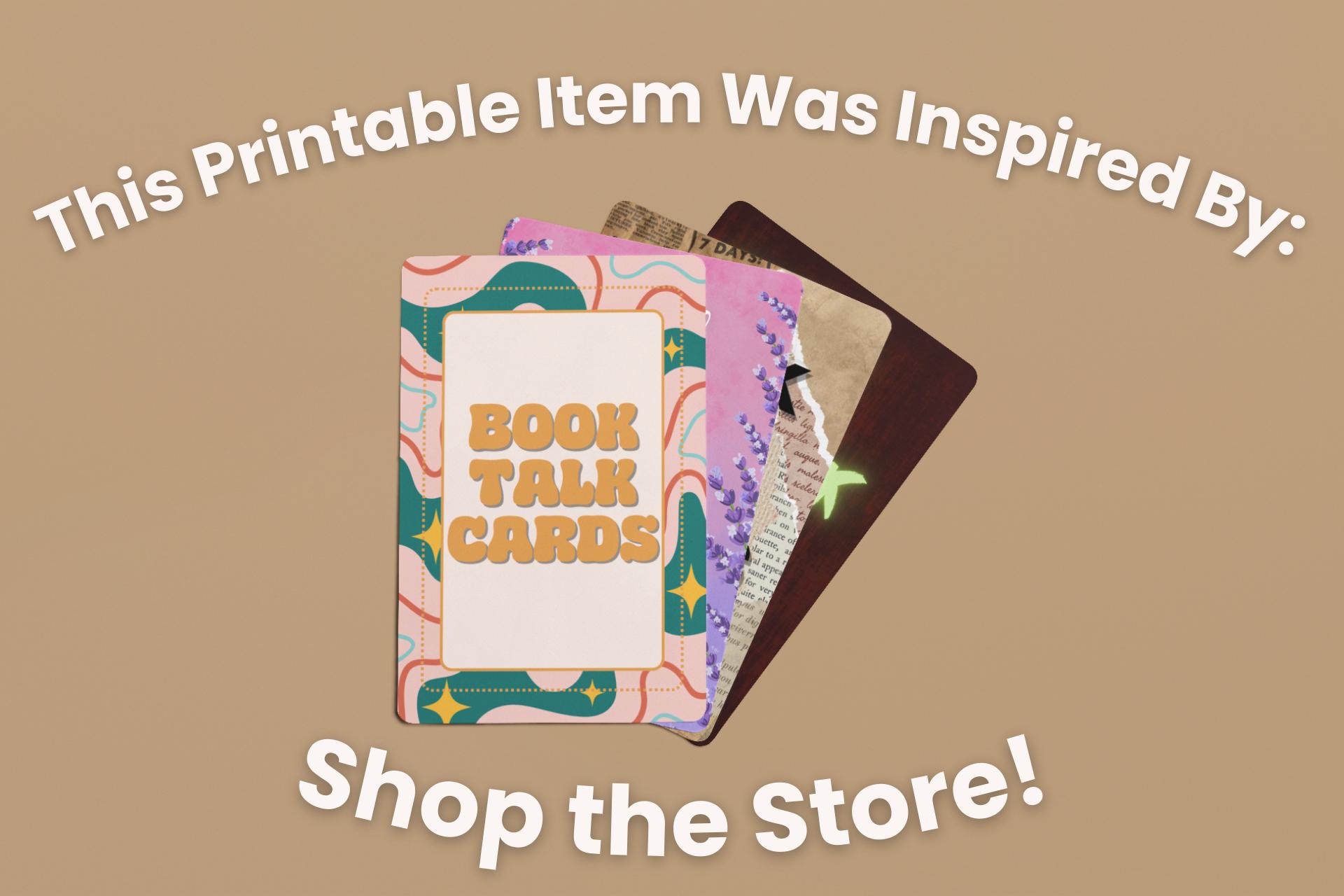 Printable Bookish Discussion Questions for Book Clubs | 40 Conversation ...