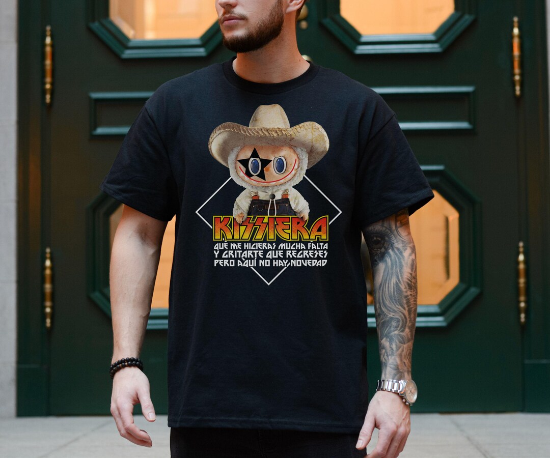 Labubu Norteno T-shirt | Kizzera Inspired Design | Funny Mexican ...