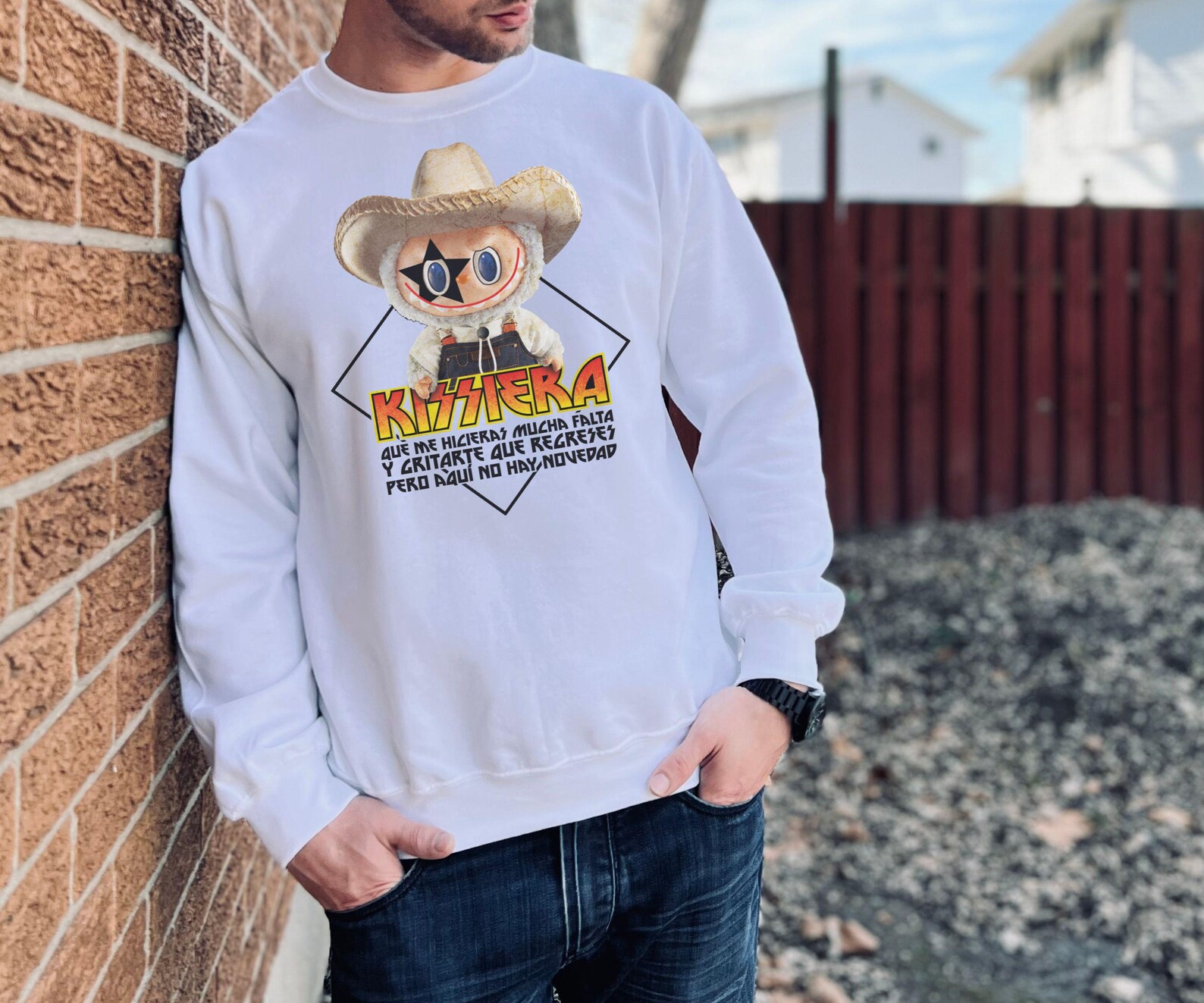 Labubu Norteno T-shirt | Kizzera Inspired Design | Funny Mexican ...