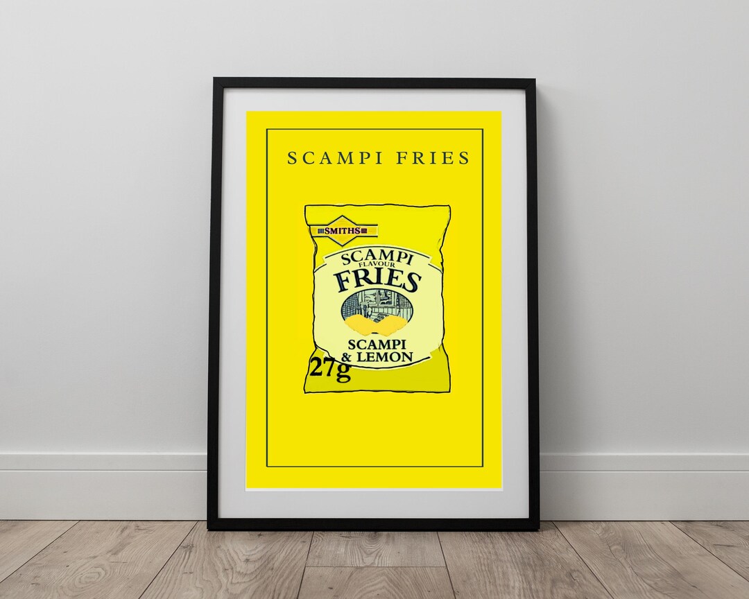Scampi Fries Crisps Digital Download Print - Etsy
