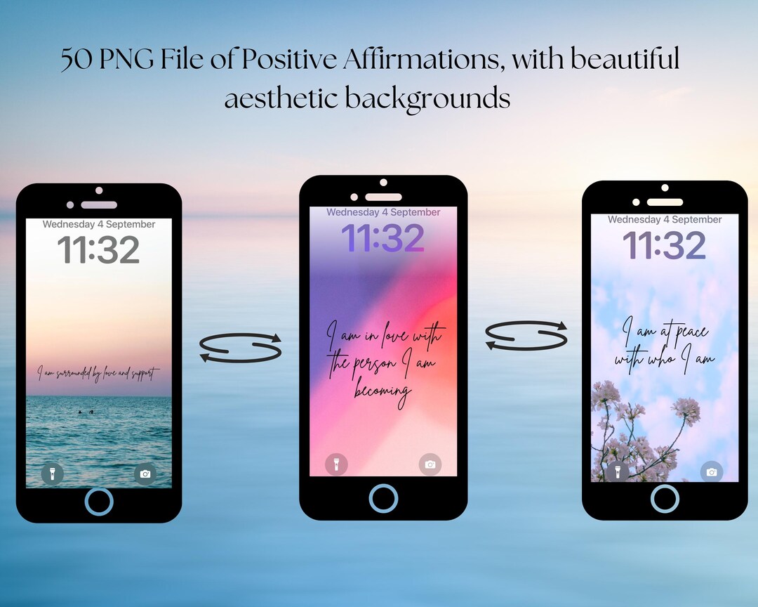 50 Positive Affirmation 'I Am...' Quotes - Calligraphy Writing With ...