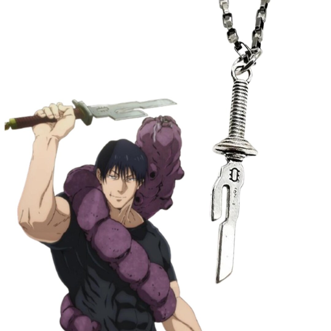 Buy Jujutsu Kaisen Toji Fushiguro Inspired Necklace Inverted Spear of ...