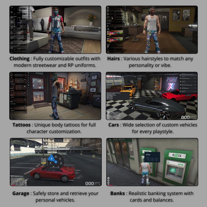 Fivem Full Complete ESX Server - 2025 Release - Plug & Play - High ...