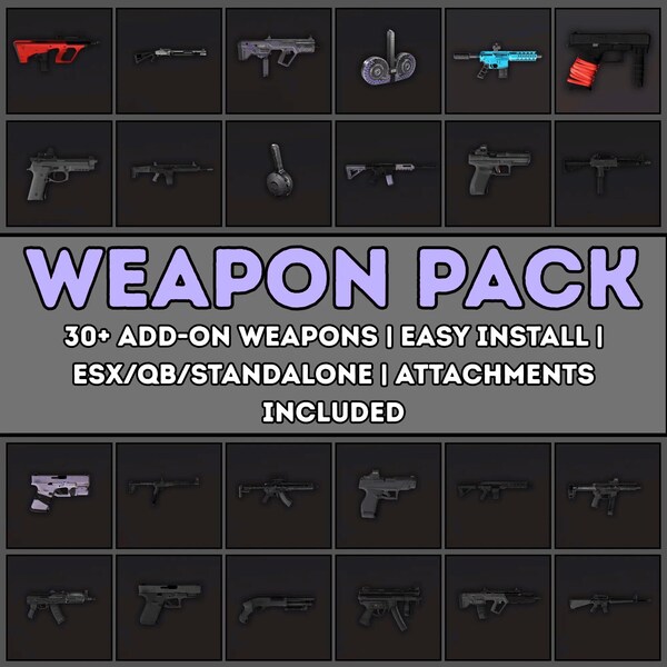 Weapons Packs Fivem - Etsy