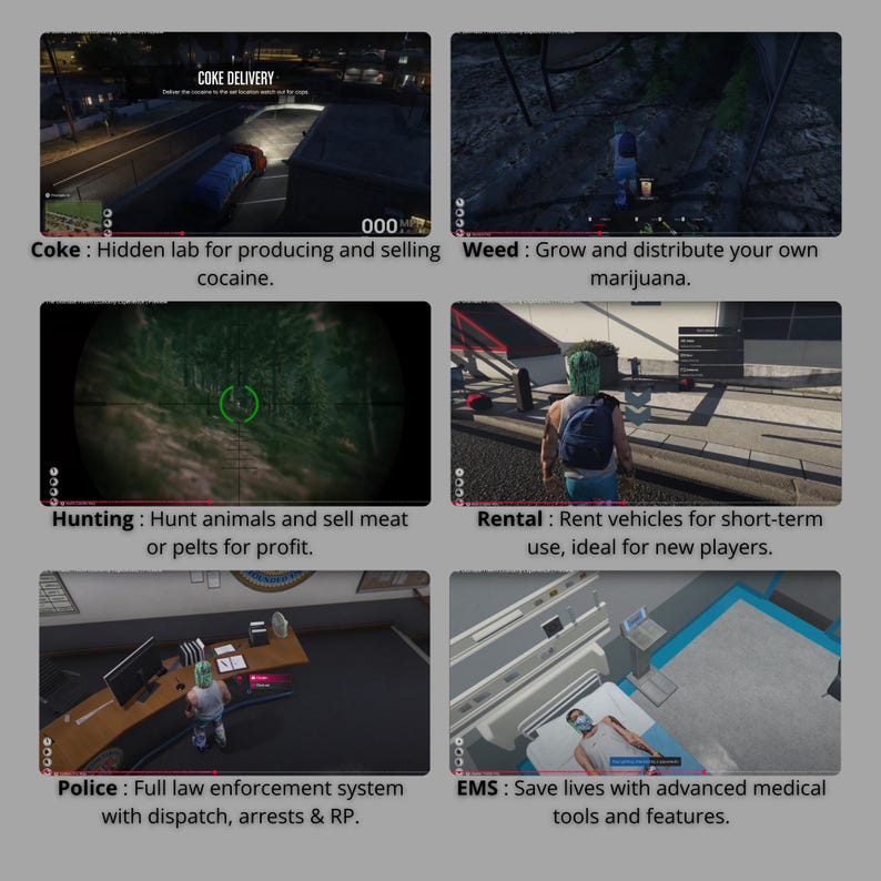 Servidor ESX completo FiveM - Versión 2025 - Plug & Play - Alta calidad ...