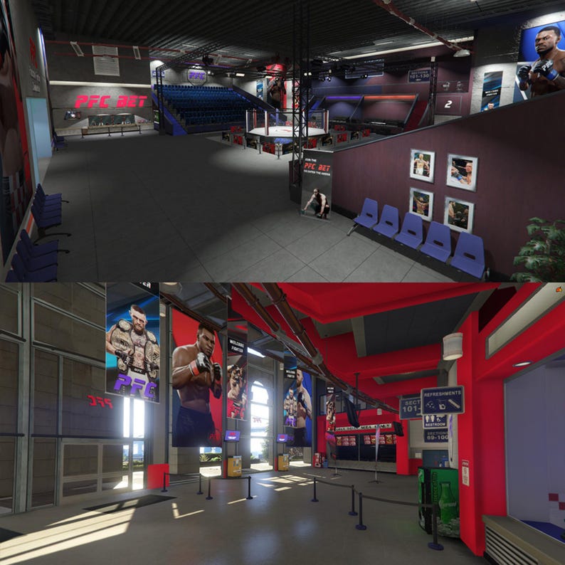 Fivem Fight Club MLO | Underground Boxing Arena + Betting Script - Etsy