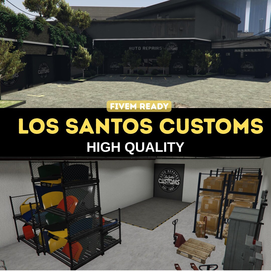 Fivem MLO Pack - Los Santos Customs - High Quality - Fivem Ready - MLO ...