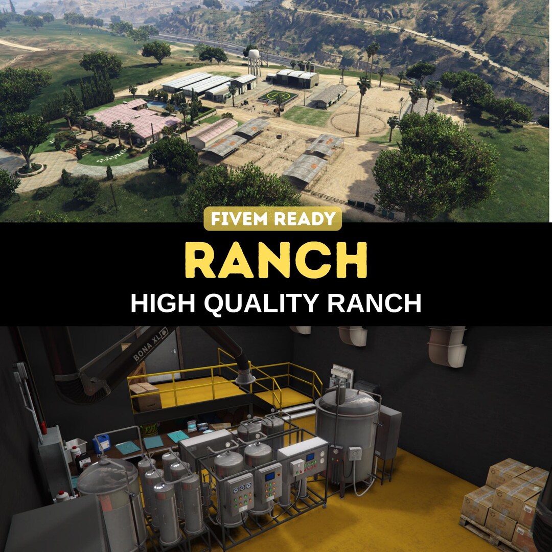 Fivem MLO Pack - Ranch - High Quality - Fivem Ready - MLO - ESX ...
