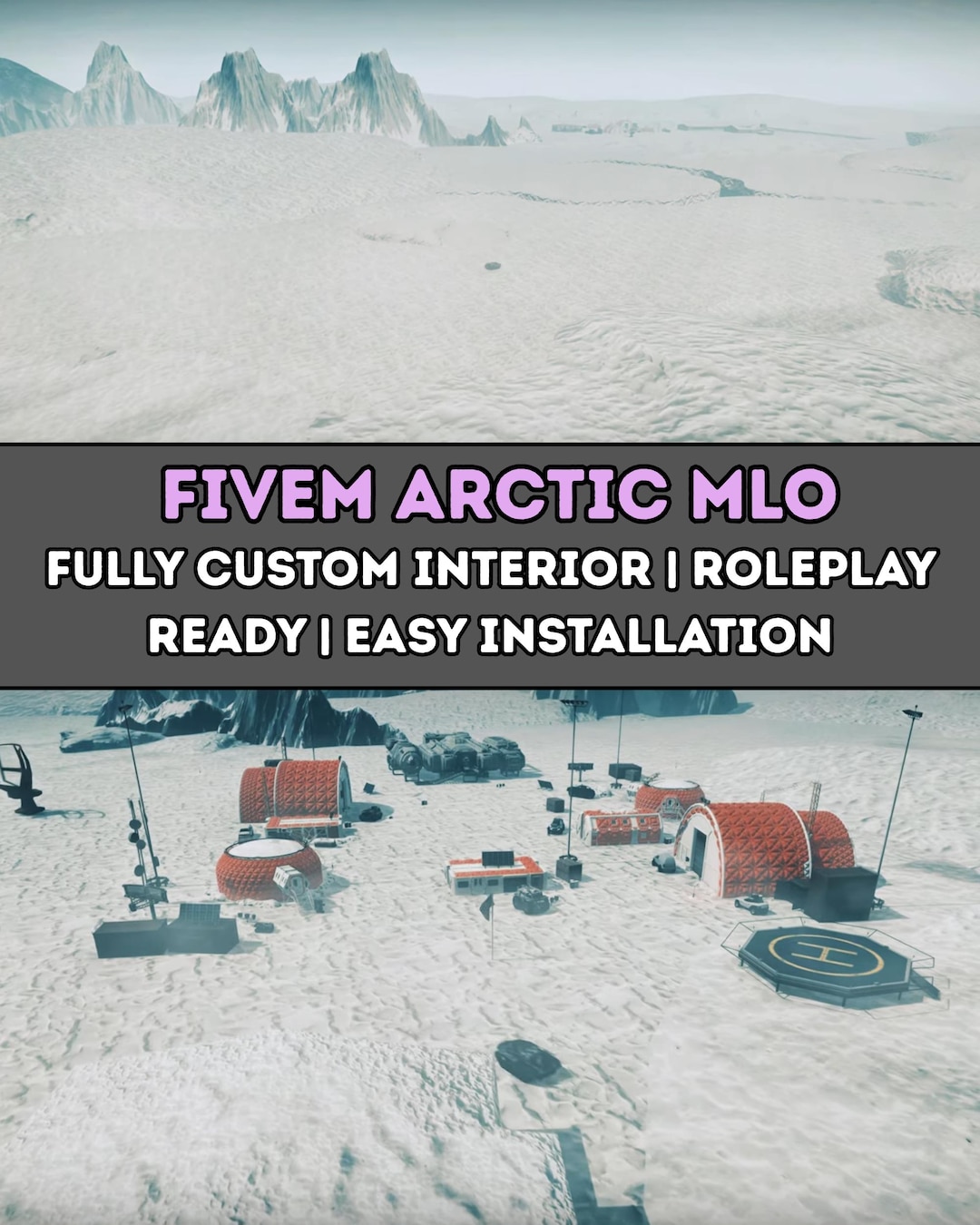 Fivem Arctic Base MLO | Snow Interior Map | Optimized 173MB Custom ...
