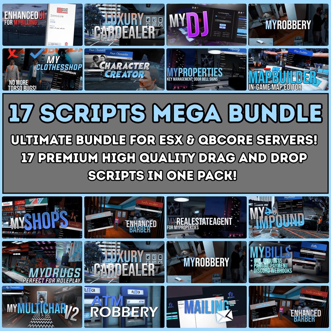 Fivem 17 MLO Mega Bundle | Ultimate Map Pack | High Quality Optimized ...