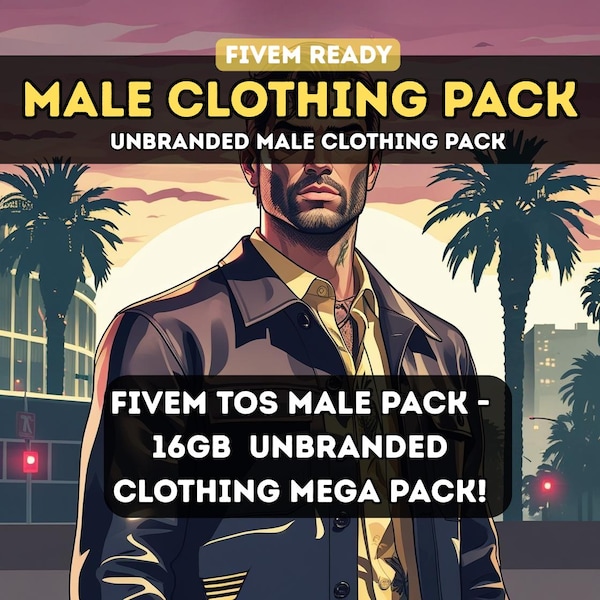 Fivem Mafia Clothing Pack - Etsy