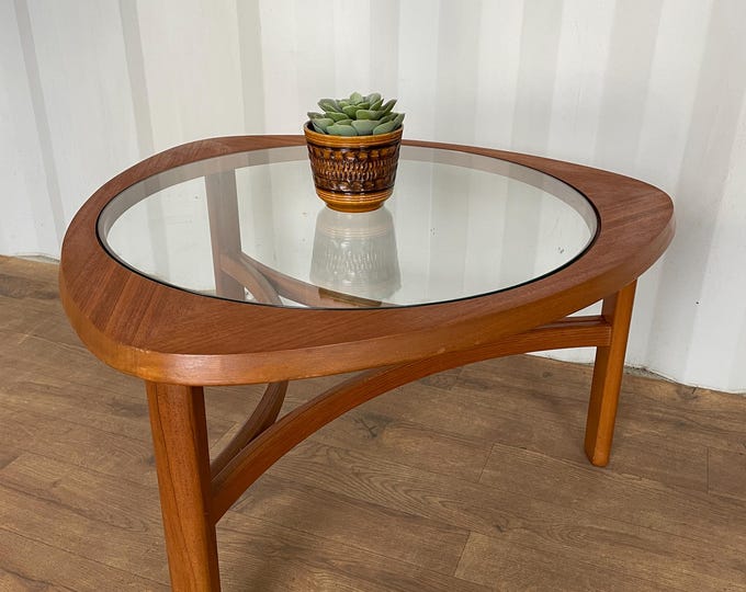 Mid-century Nathan Trinity Coffee Table | Teak & Glass | UK Vintage ...