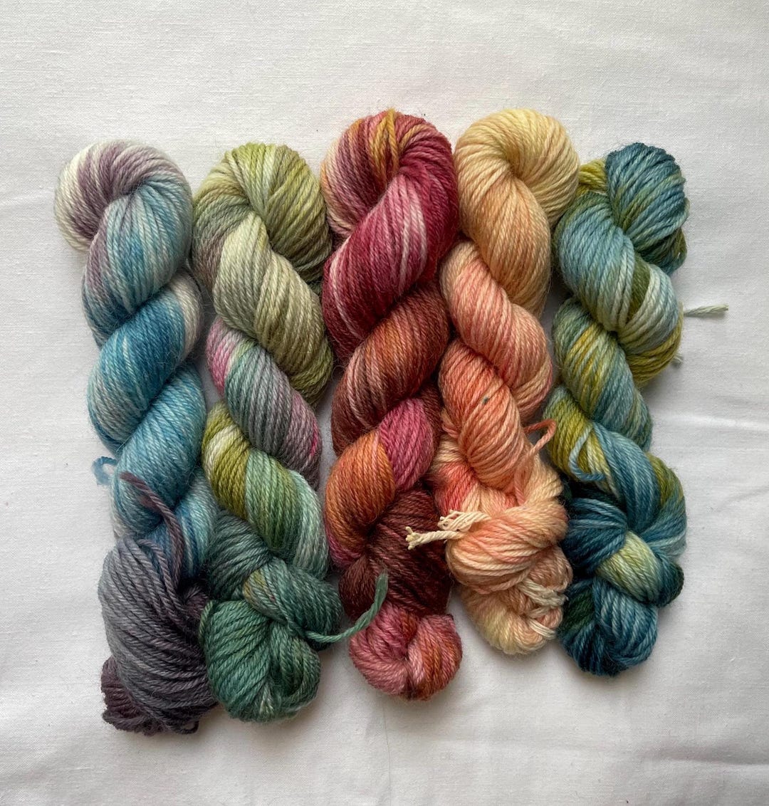 Mini Skein Set 5 X 20g - Enchanted Forest - Etsy