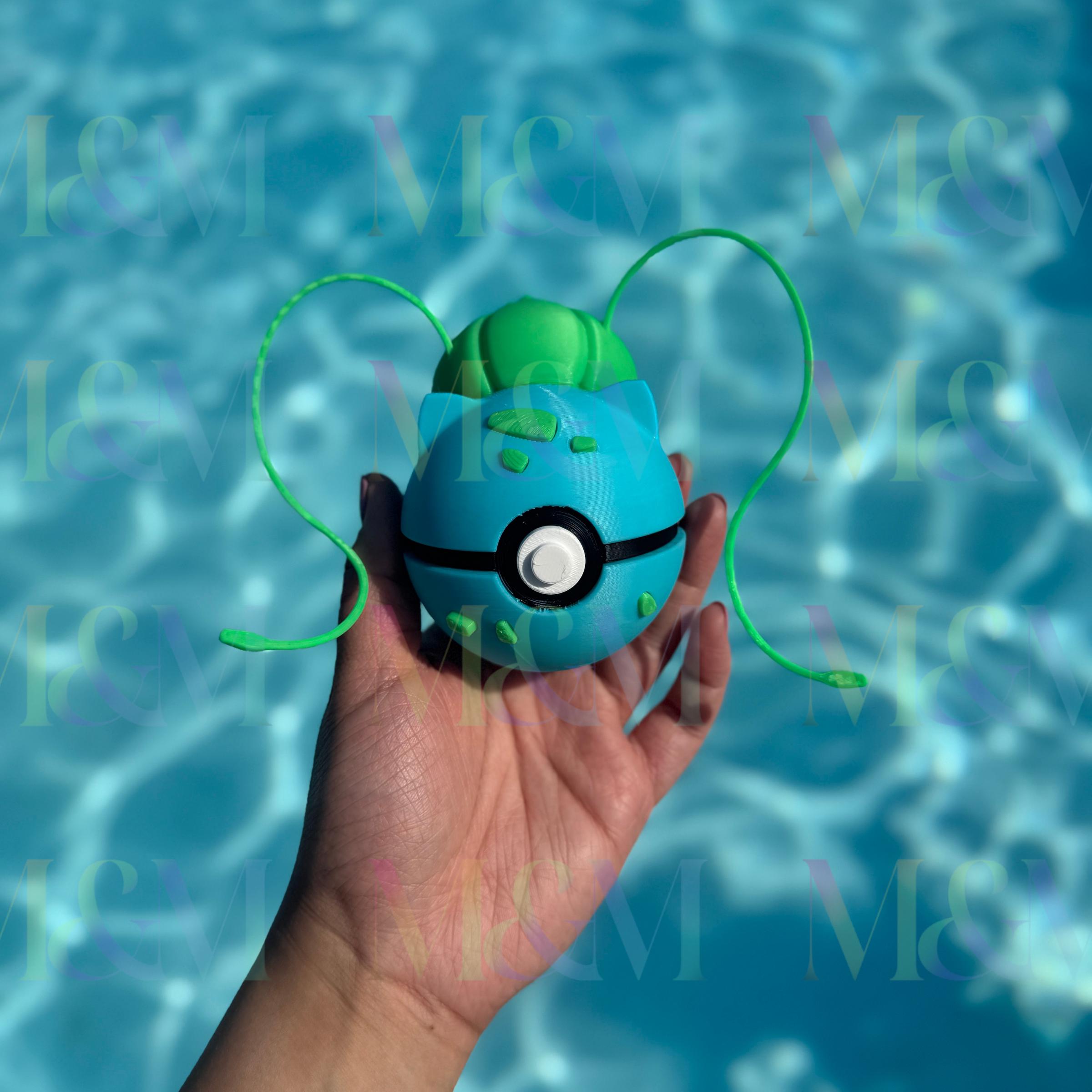 Pokeball Inspired From Characters | 3D Printed Display | Pokemon ...