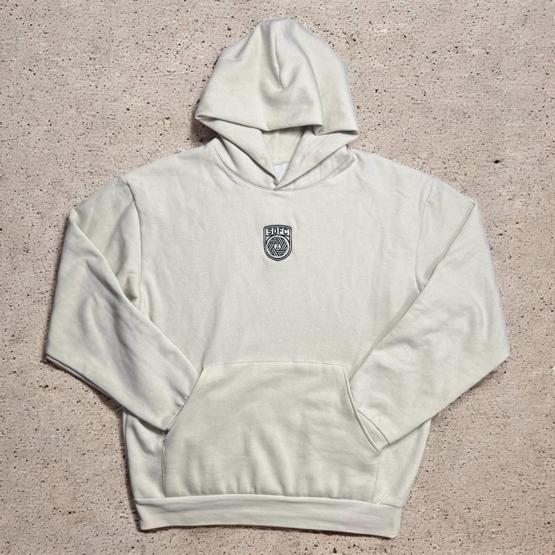 San Diego Football Club Hoodie Premium Embroidered Oversized Fleece ...