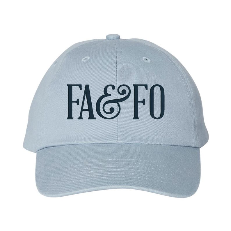 FAFO Embroidered Hat: Sarcastic Statement Baseball Cap - Etsy