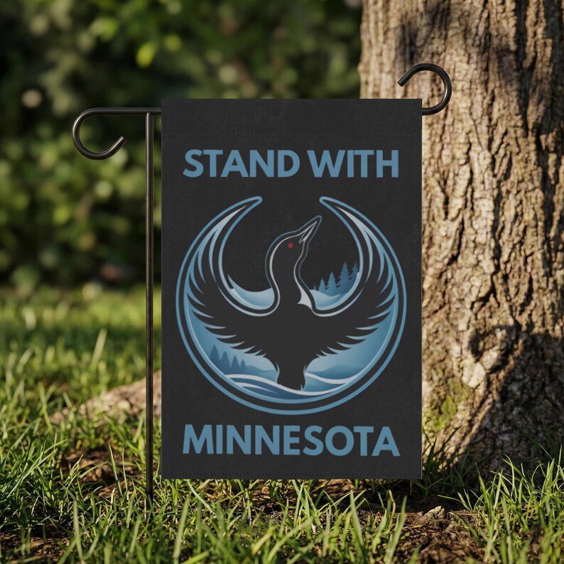 Minnesota Resistance Graden Flag – Anti-ice Protest Banner, Equality ...
