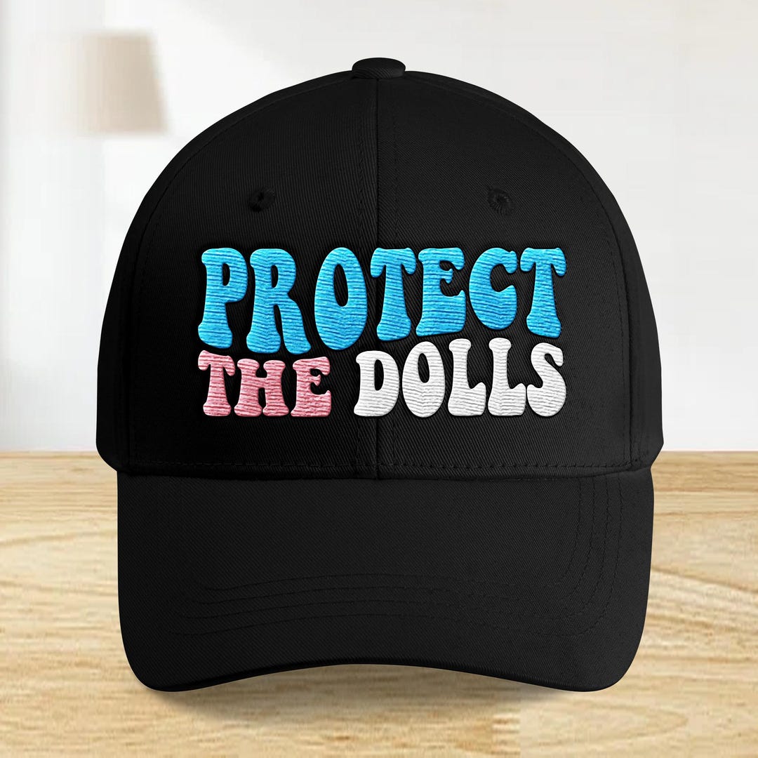 Embroidered Protect the Dolls Hat, Gender Equality Hat, Trans Rights ...