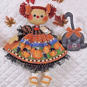 Primitive Mailed Pattern #420~"annie & Trixie"~sewing Pattern, 16 ...