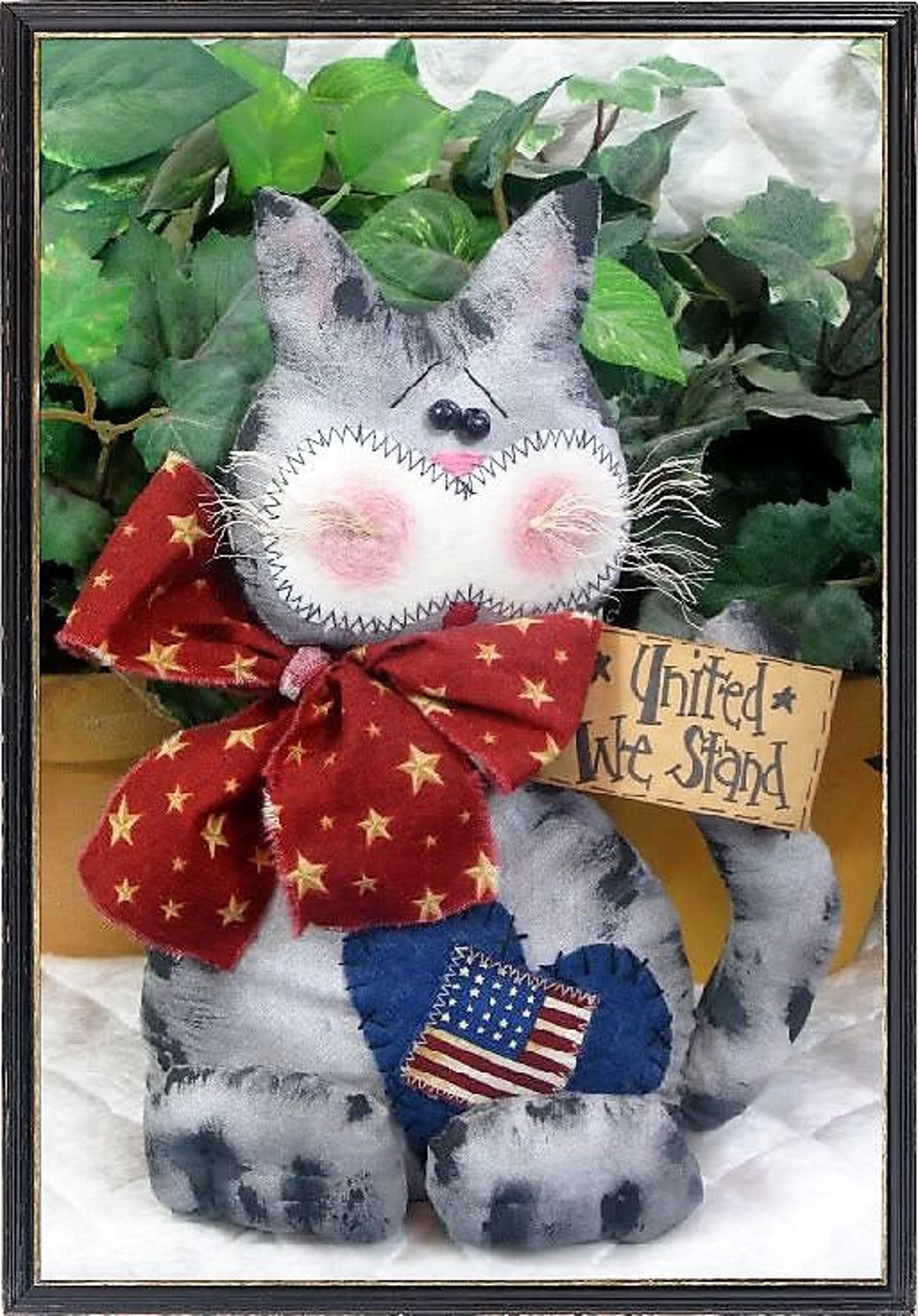 Primitive E-pattern americana Kittiesdigital | Etsy