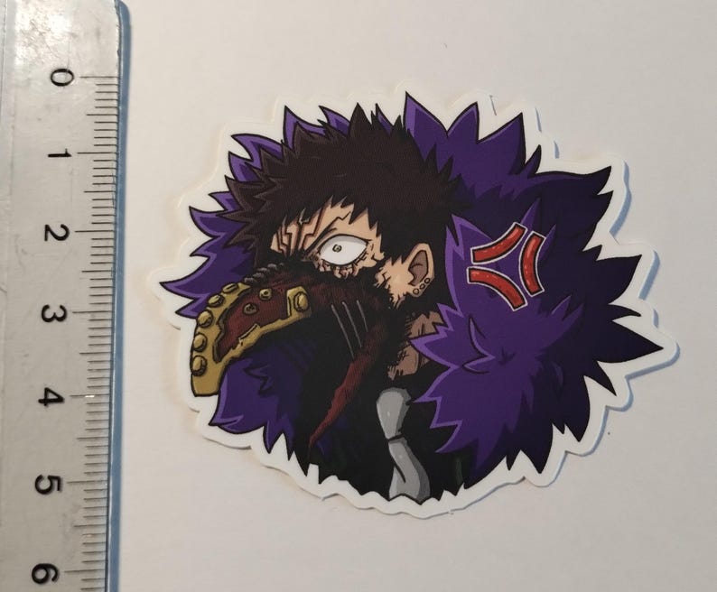 Overhaul Matt Sticker (my Hero Academia) Kai Chisaki - Slight Scratches ...
