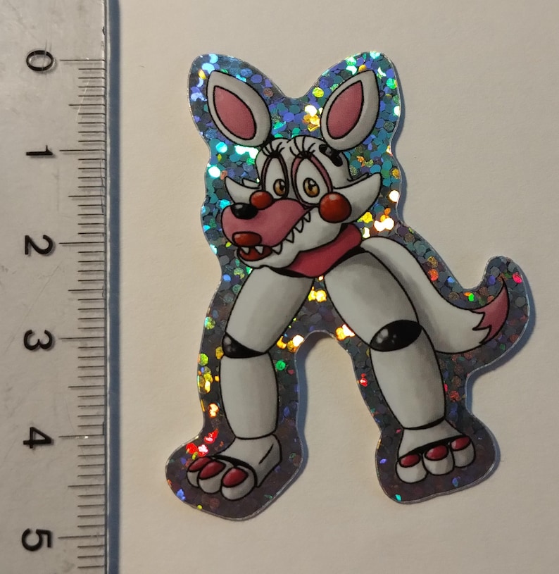 Laggle Holographic Sticker (five Nights at Freddy's - Fnaf - Mangle ...