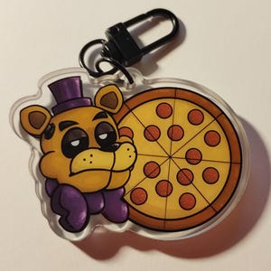Fnaf UCN Fredbear Shaker Keychain (five Nights at Freddy's) - Etsy