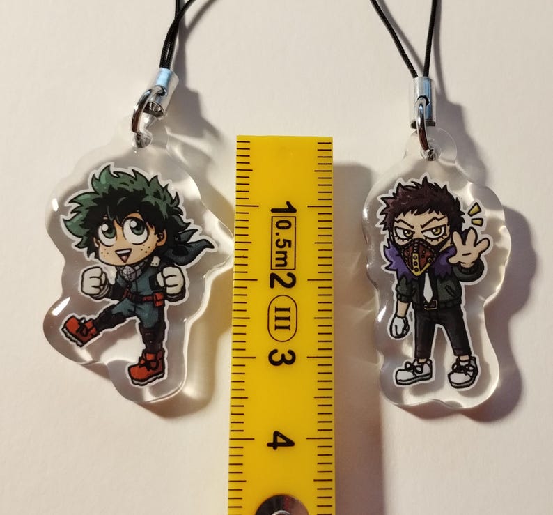 My Hero Academia Phone Charm deku Izuku Midoriya Hero - Etsy