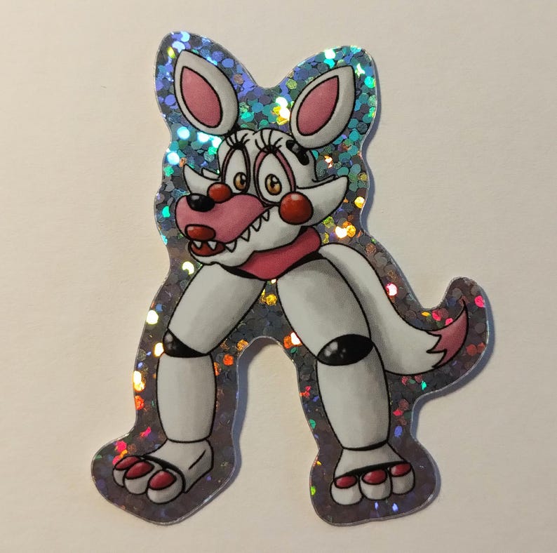 Laggle Holographic Sticker (five Nights at Freddy's - Fnaf - Mangle ...