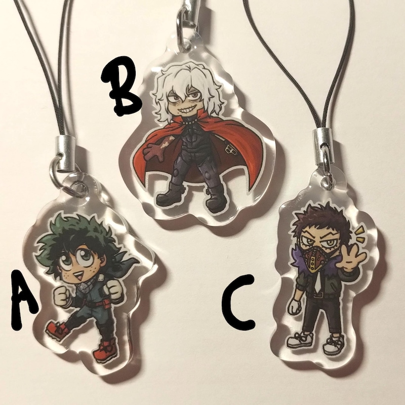 Mha phone charms - Etsy.de