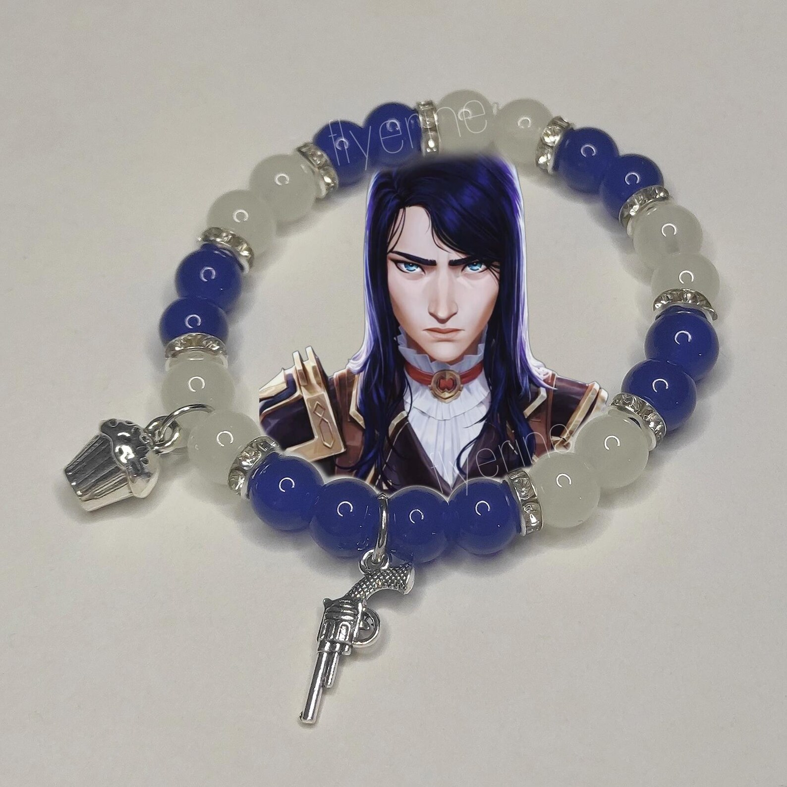 Arcane Bracelets Jinx Caitliyn League of Legends - Etsy