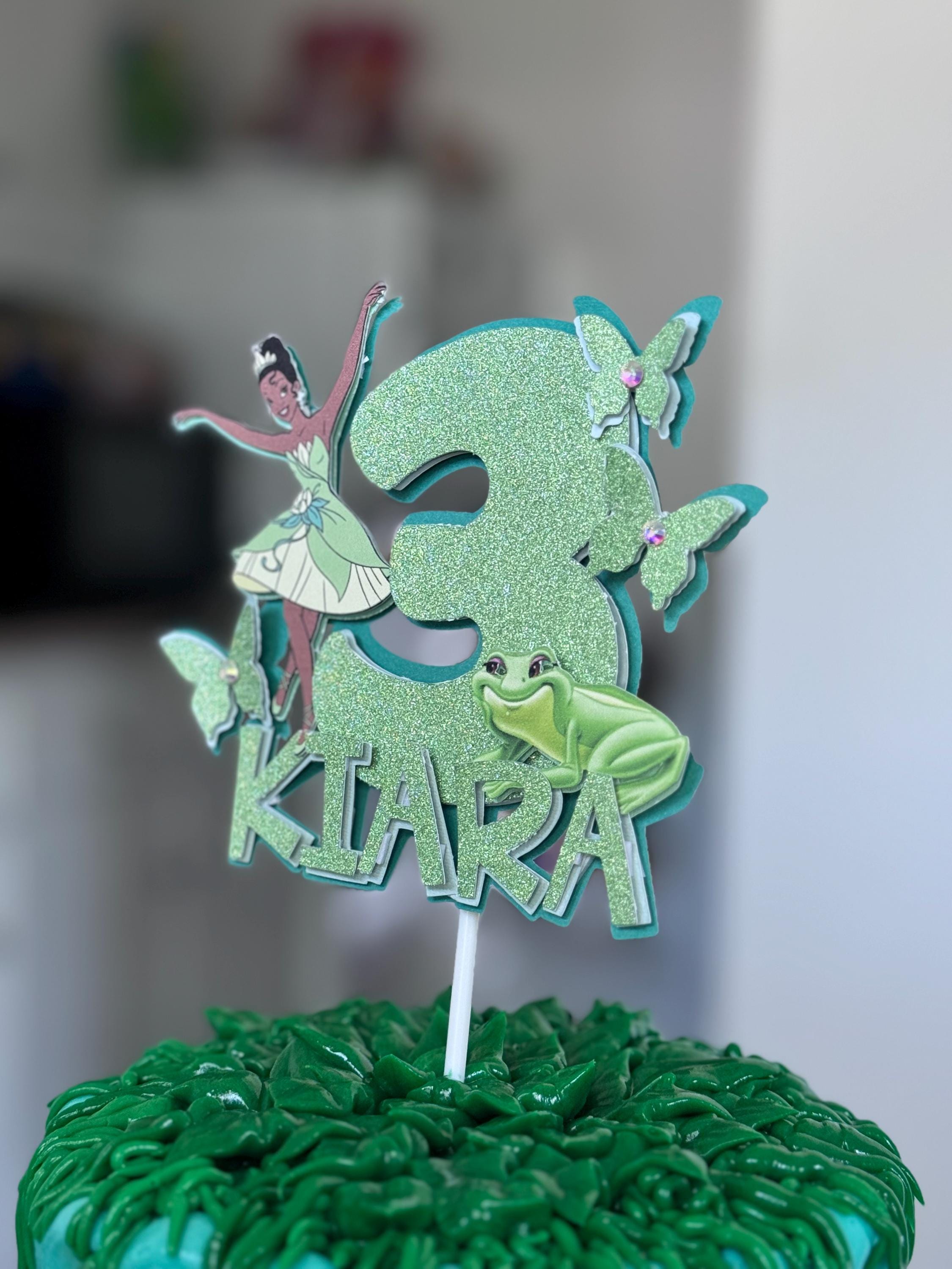 Princess and the Frog Cake Topper - Etsy