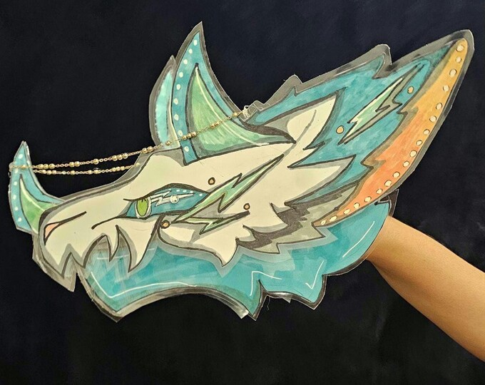 Custom Laminated Paper Dragon Puppets - Etsy