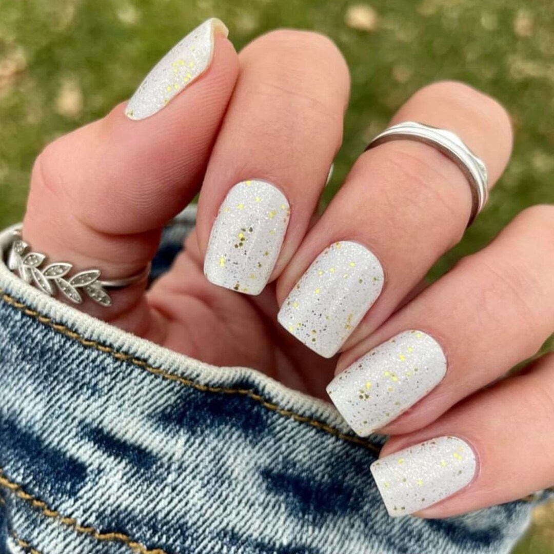 Leftover Confetti Nail Strip - Etsy