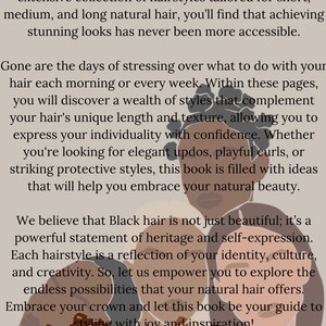 30 Natural Hairstyles for Black Women Guide (PDF Book) - Etsy