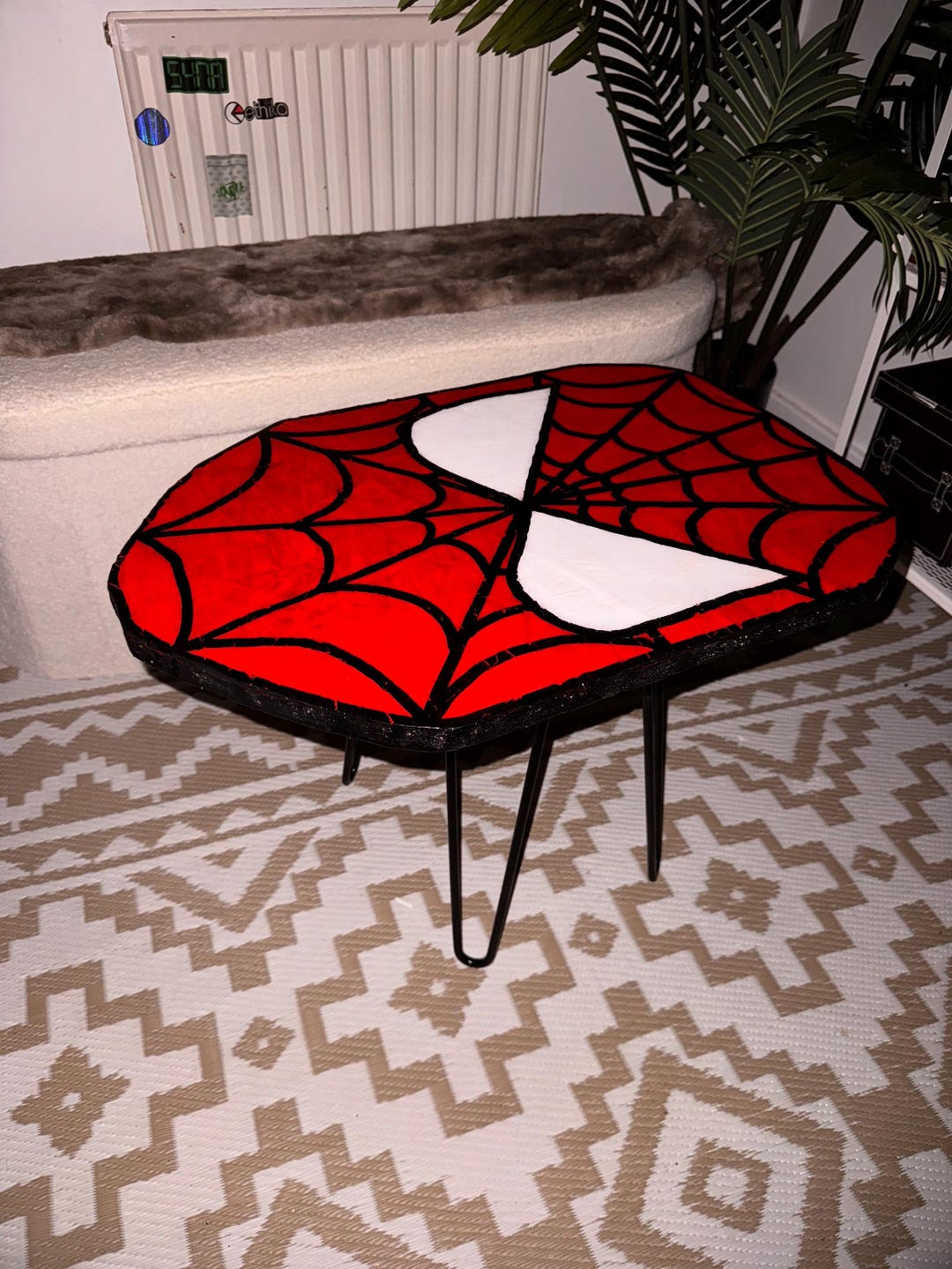 Spiderman Coffee Table Gaming Table Kids Table - Custom Handmade Table ...