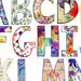 Alphabet Wall Stickers, Back to School, Letter Decals, Removable ...