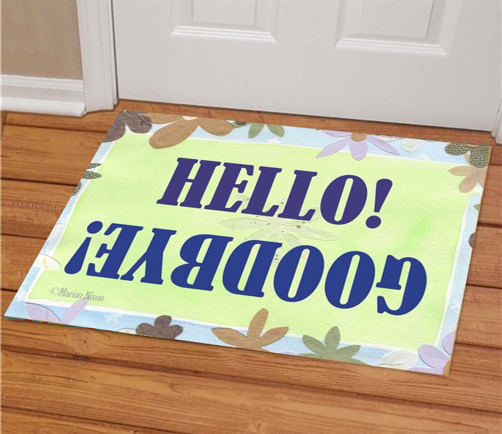 Welcome Goodbye Doormat