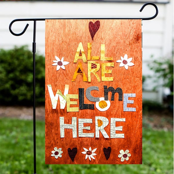 All Are Welcome Here - Etsy