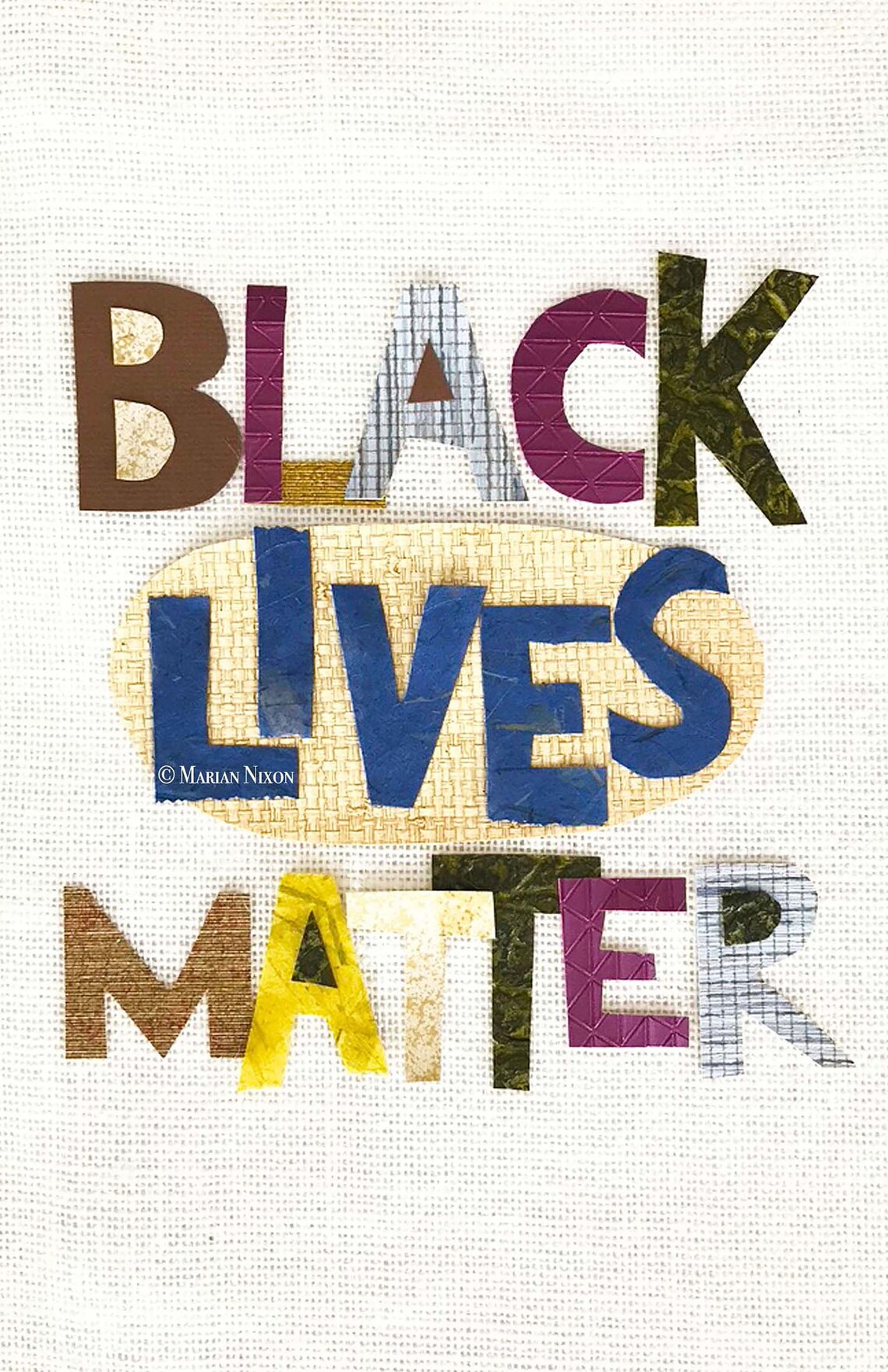 Black Lives Matter Art Print BLM Office Wall Art College - Etsy